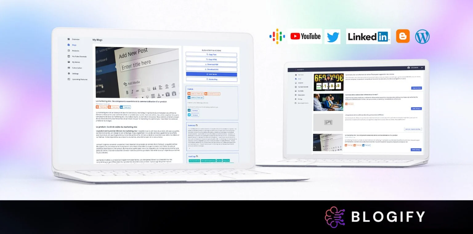 Transformez votre jeu de blogging avec Blogify : l’outil ultime pour ...